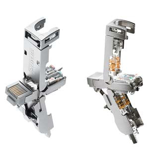 Siemens RJ45 data connector IE FC RJ45 Plug 180 (4x2)-6GK19011BB122AB0 ...