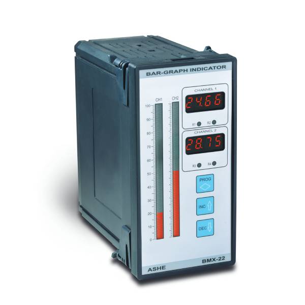 Bar Graph Indicator Controller, Dual-channel (160x80 mm) BMX-22 — Vashi ...