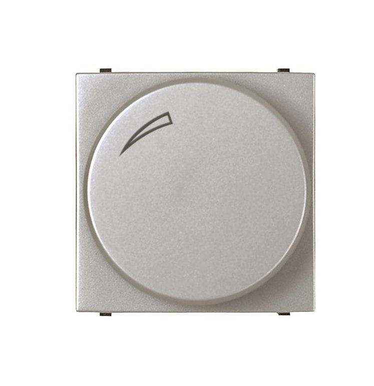 Buy ABB Zenit LED rotatory/push dimmer 2M Silver 2CLA226080N1302 ...