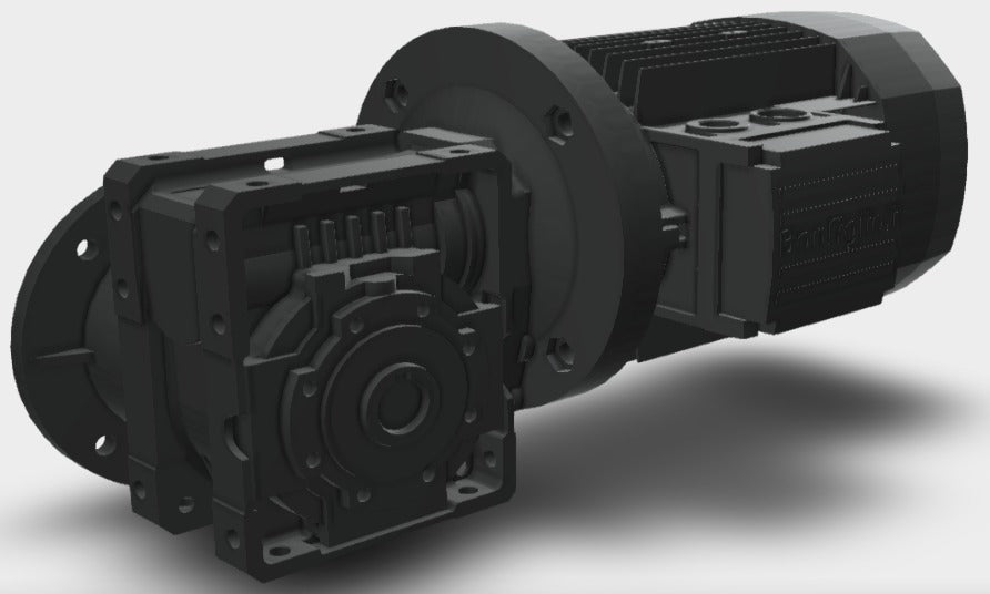 Buy Bonfiglioli 0.37KW UF: Long Flange mou nt Worm Reduction Gearbox ...