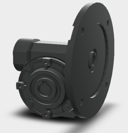 Buy Bonfiglioli Vf44 P 60 P63 B5 B3 Worm Reduction Gear Box VF44P60P63B5B3 — Vashi Integrated ...