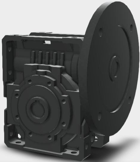 Buy Bonfiglioli W63 U 100 P80 B5 B8 WORM REDUCTION GEAR BOX W63U100P71B5B8 — Vashi Integrated ...